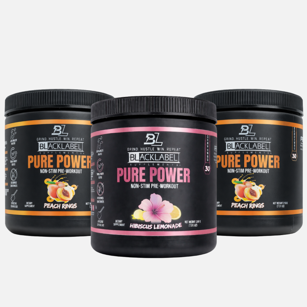 PURE POWER STACK – BLACKLABEL Supplements